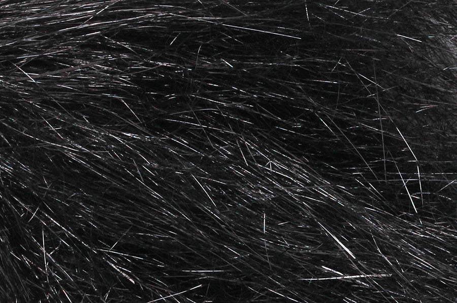 Flashabou Dubbing - Black - Flashabou - Flash dub - Jægeren og Lystfiskeren