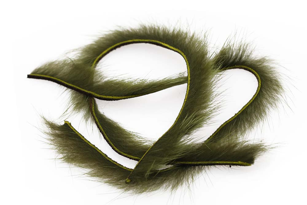 Micro Mink Zonkers - Dark Olive - Mink hår - Jægeren og Lystfiskeren