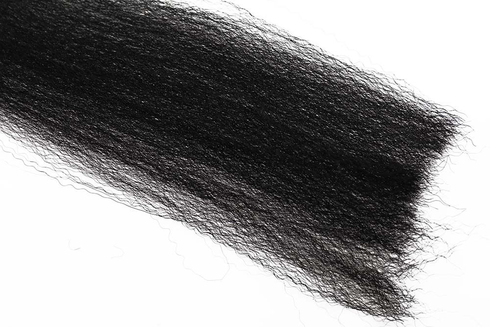 Strung Fuzzy Fiber - 9001 Black - Strung Frizz fiber - Jægeren og ...