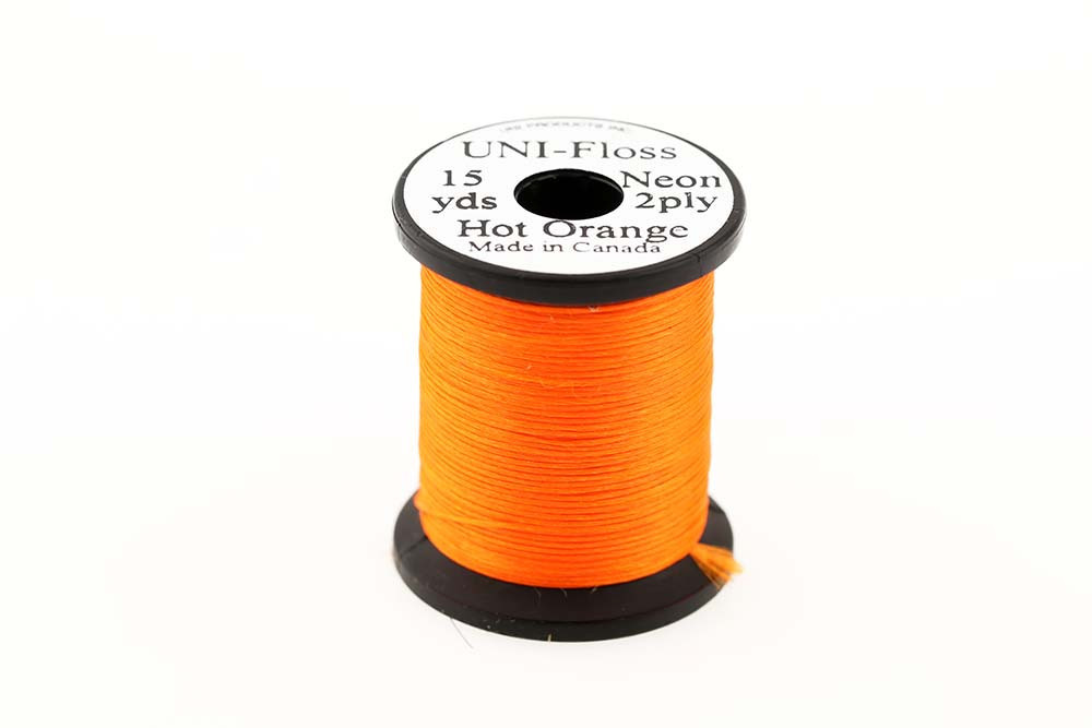 UNI Floss - Hot Orange - Floss - Jægeren og Lystfiskeren