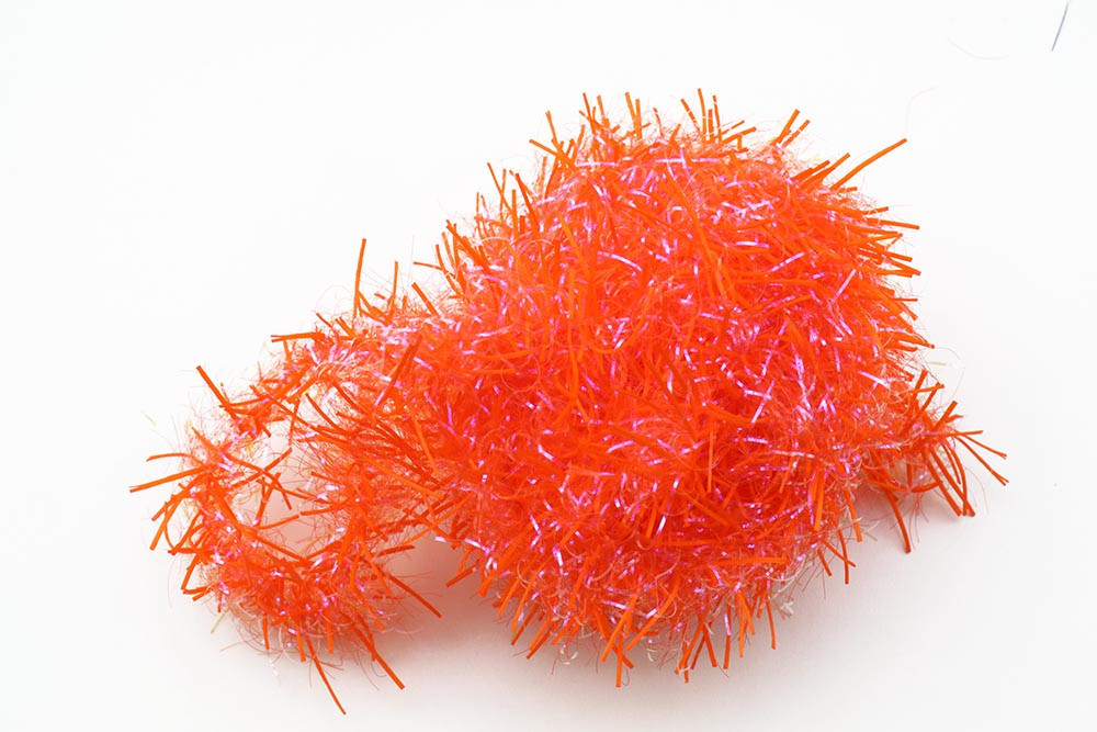 Uv Life flex Wrap - Hot Orange - UV Flex Wrap/ Flex hackle - Jægeren og ...