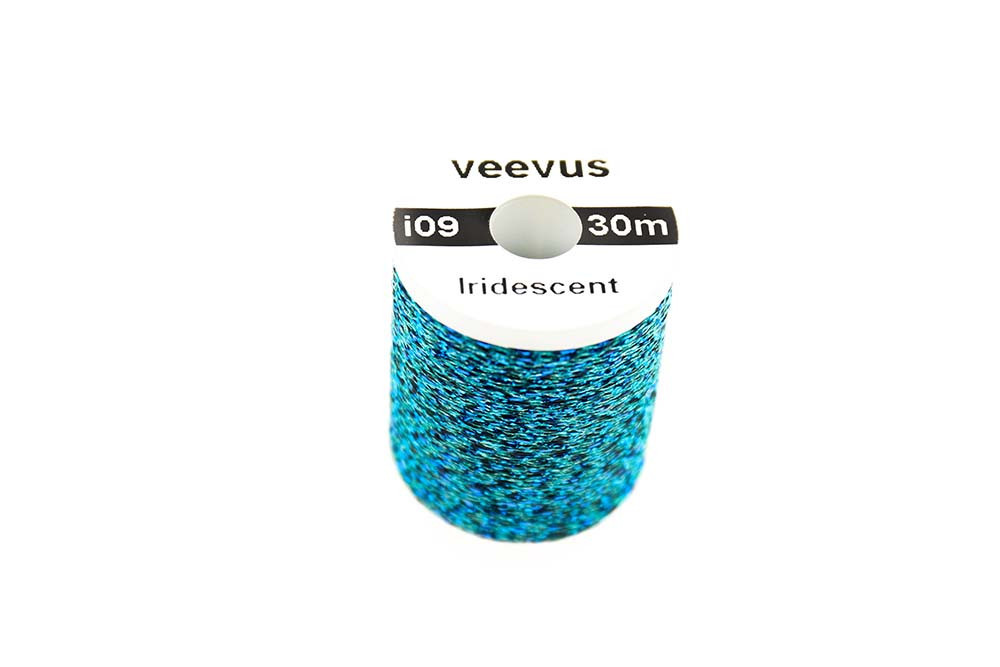 Veevus Iridescent Thread - Aqua Blue - Iris Tråd - Jægeren og Lystfiskeren