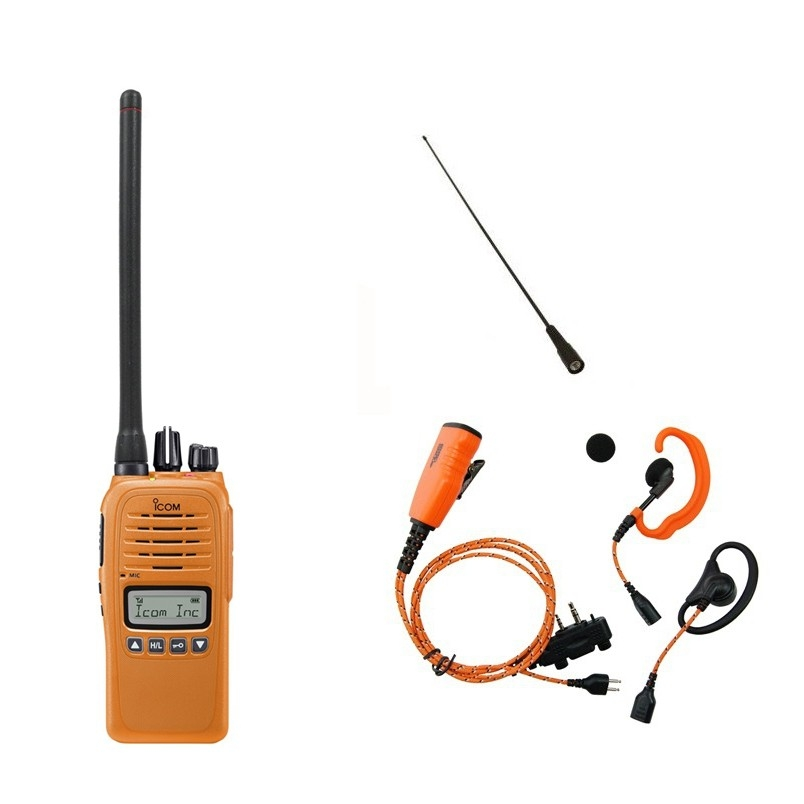 Icom IC-F1000S - Pakke med headset og skovantenne
